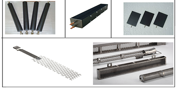 MMO Anodes for Electrowinning | Hele Titanium
