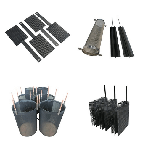 Titanium Anode & Electrode Manufacturers | Platinized Titanium Anodes